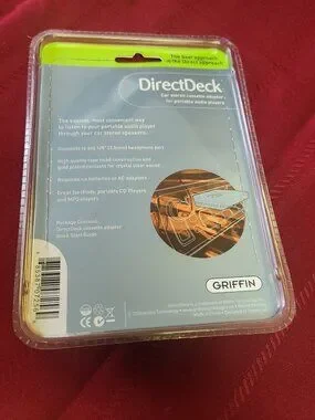 Other | Sealed Griffin Directdeck Car Cassette Adapter Ipod Mp3 Cd ...